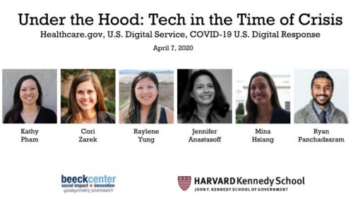Under the Hood: Tech During Times of Crisis - The Shorenstein Center