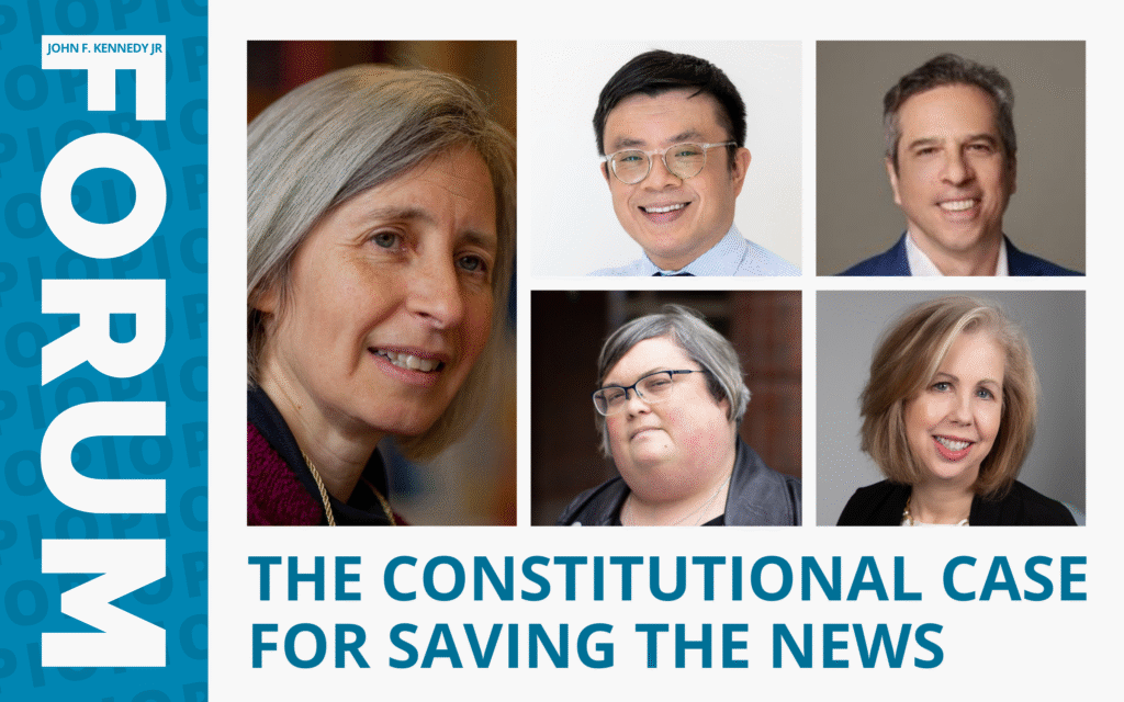 The Constitutional Case for Saving the News - The Shorenstein Center
